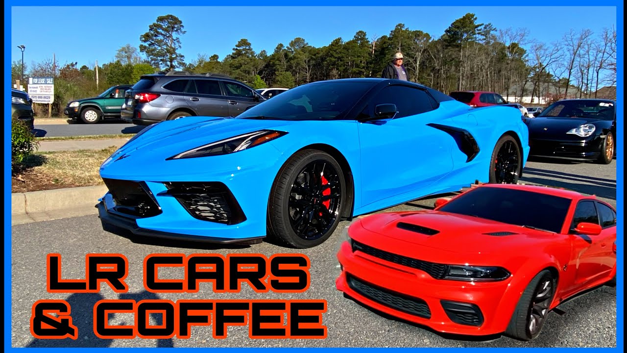 C8 DOES A LAUNCH LEAVING CARS & COFFEE‼️ CRAZY REDEYE HELLCAT PULLS UP! SOUNDS INSANE - YouTube