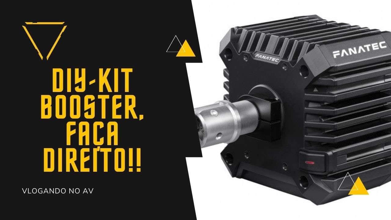 FANATEC CSL DD KIT BOOSTER 8NM - DIY, Vale o Risco? - YouTube