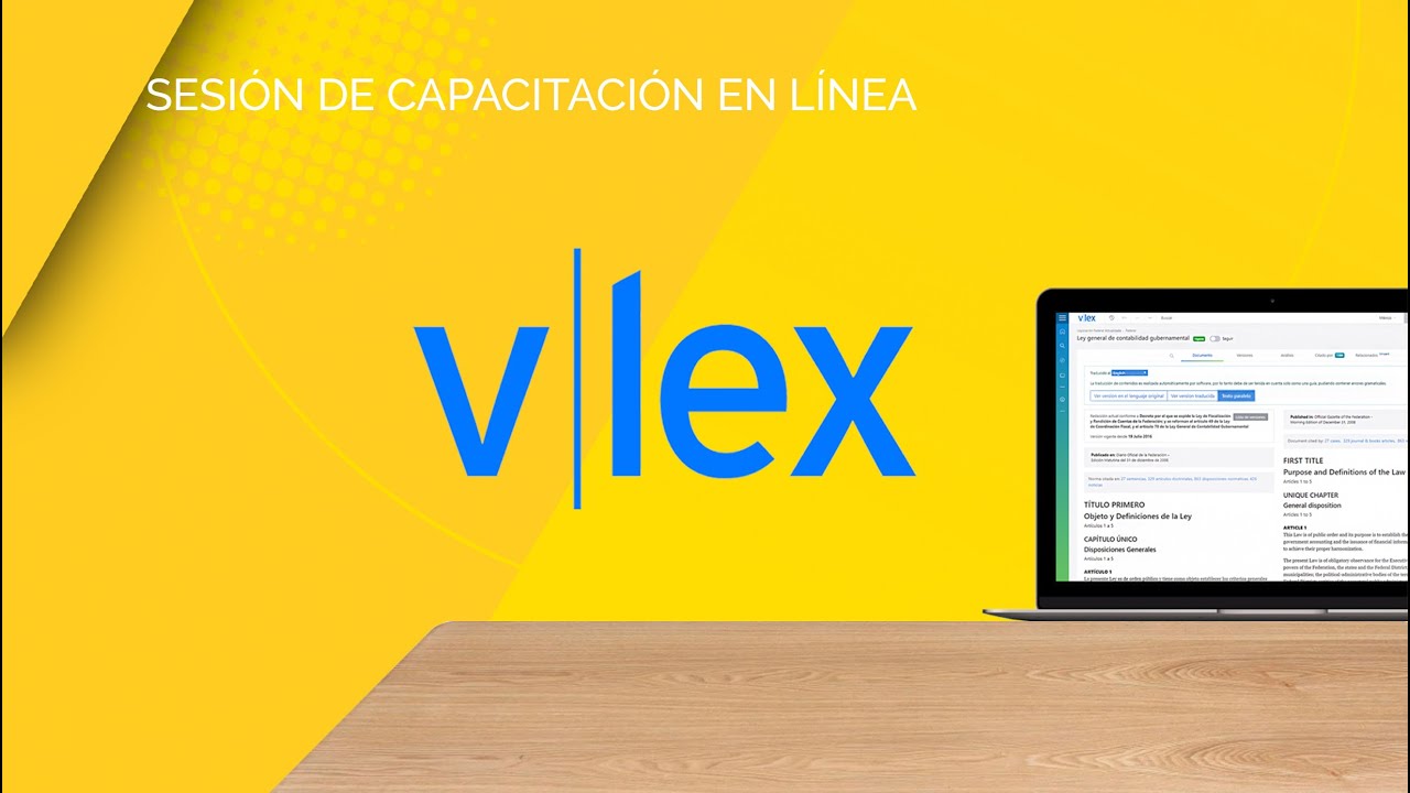 Sesión de capacitación en línea ‘vLex’ - YouTube