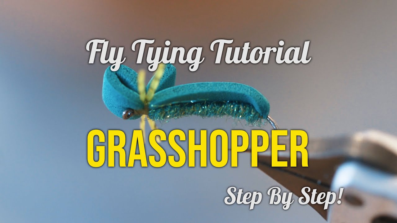Grasshopper - Fly Tying Tutorial Step By Step - YouTube