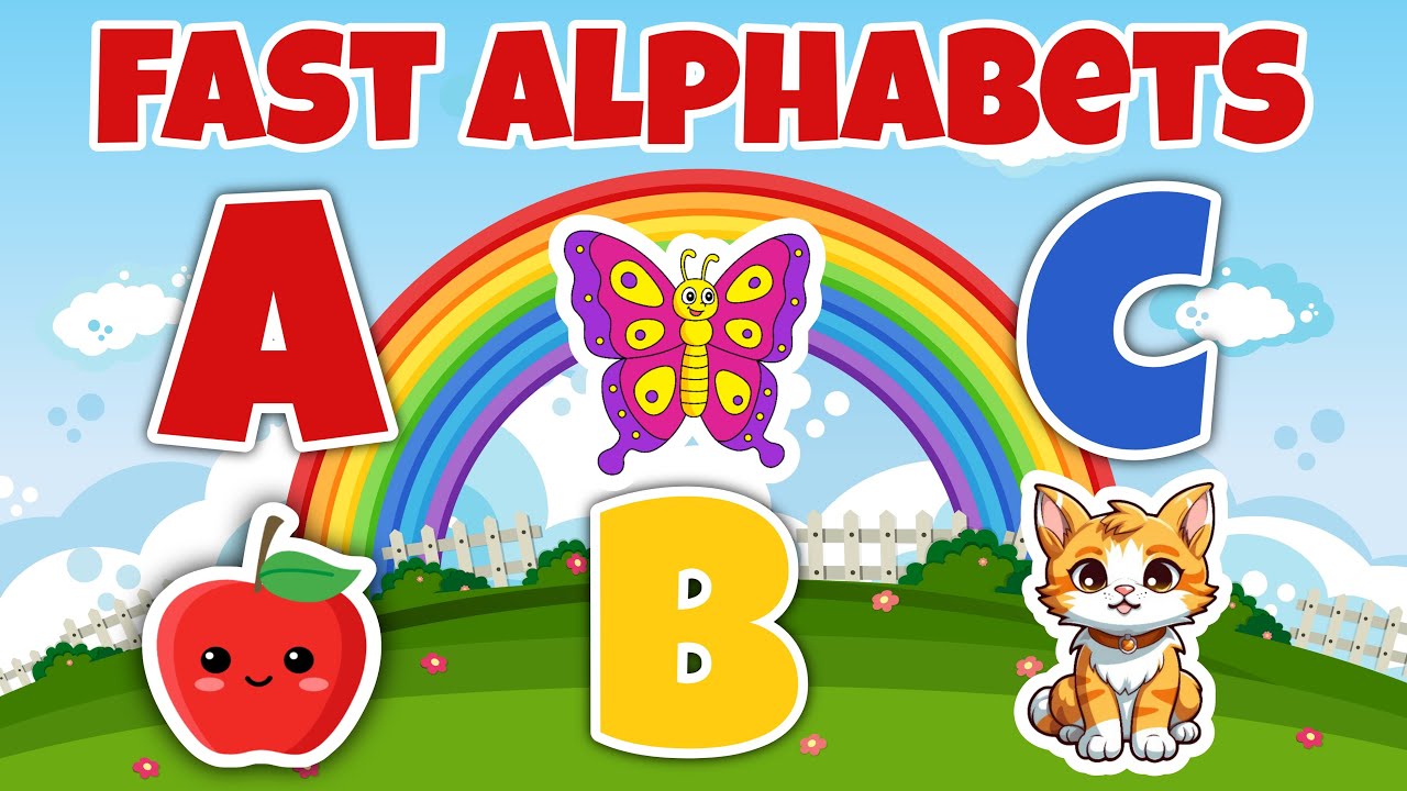 The Fast Alphabet Song (Official Music Video) - YouTube
