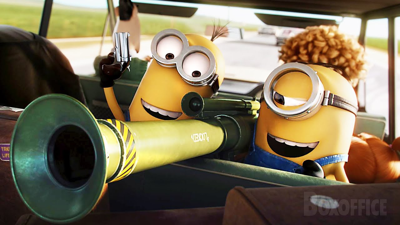 Minions found a ROCKET LAUNCHER 💥🤣 - YouTube