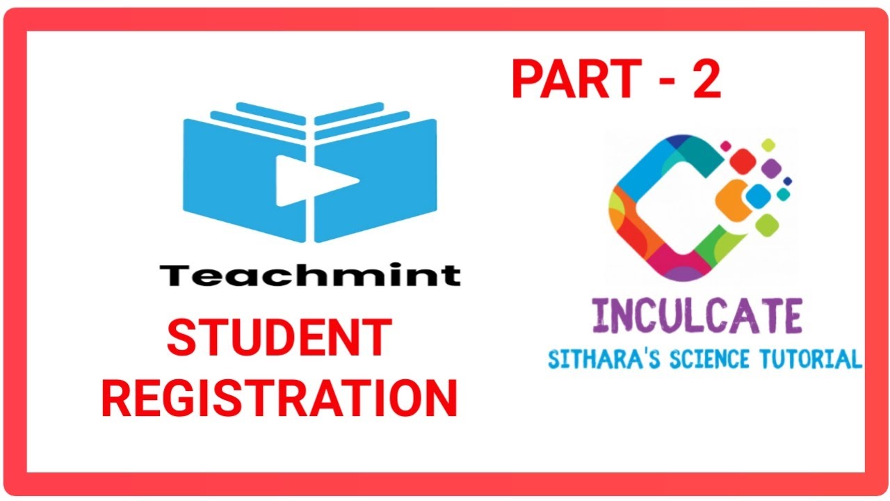 TEACHMINT STUDENT REGISTRATION - YouTube