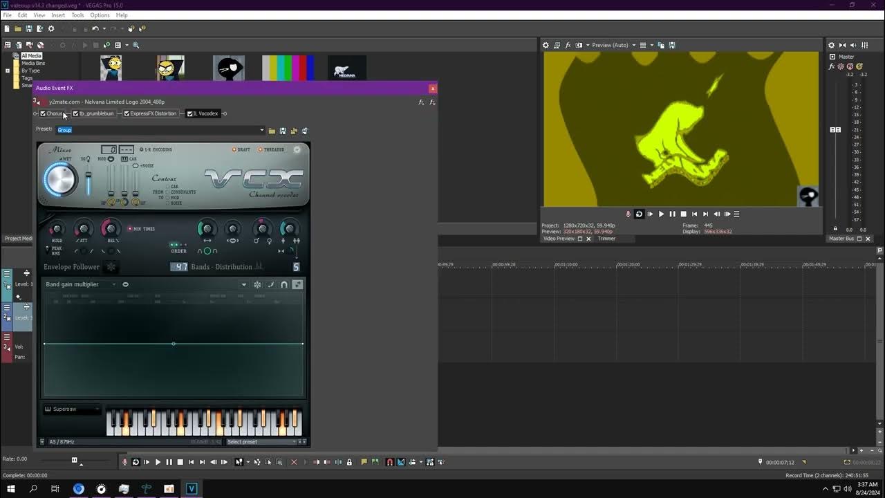 How to make Videoup V14.3? (audio/video effect) - YouTube