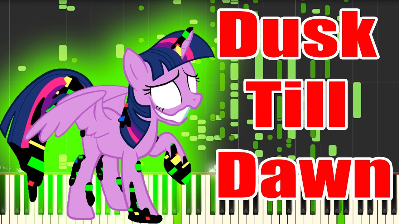 Dusk Till Dawn - FNF MIDI (Auditory Illusion) | Dusk Till Dawn Piano ...