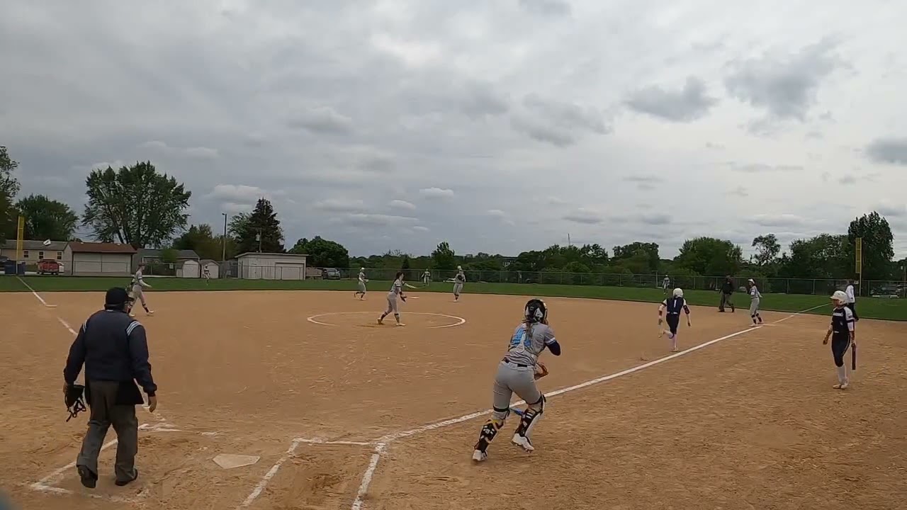 Originals 08 Softball vs NE Thunder 14u - YouTube