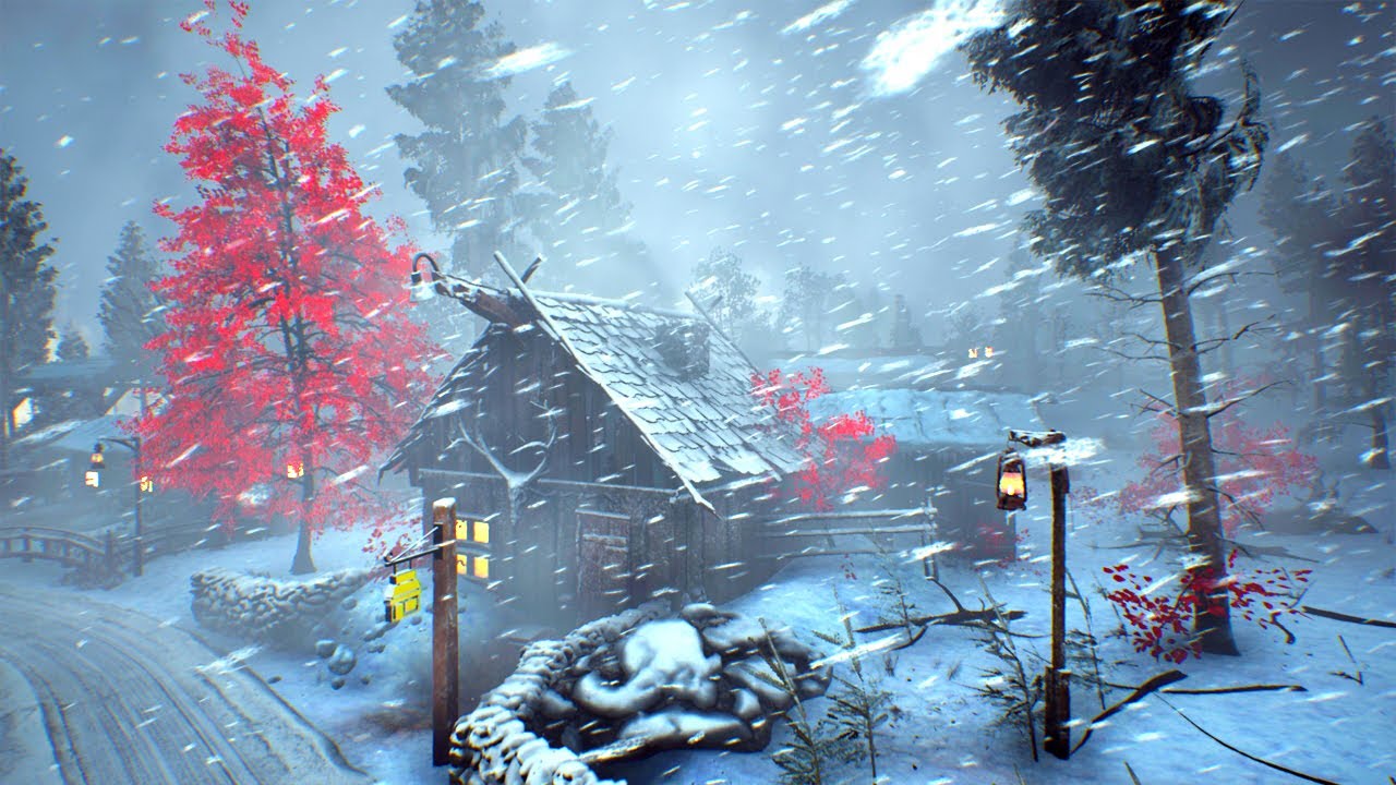 DEADLY COLD and ULTIMATE FREEZING BLIZZARD Sounds for Sleeping. Winter ...