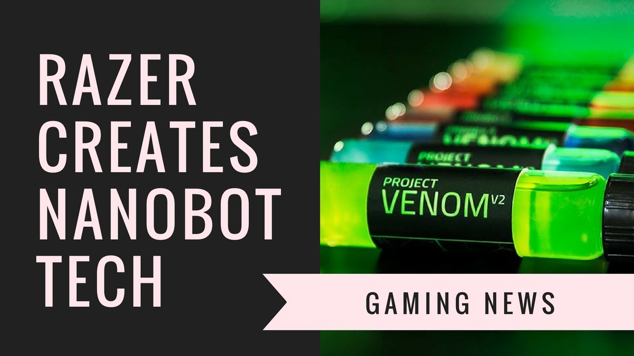 Razer New Nanotech Energy Drink & Brand New Keyboard | Gaming News and ...