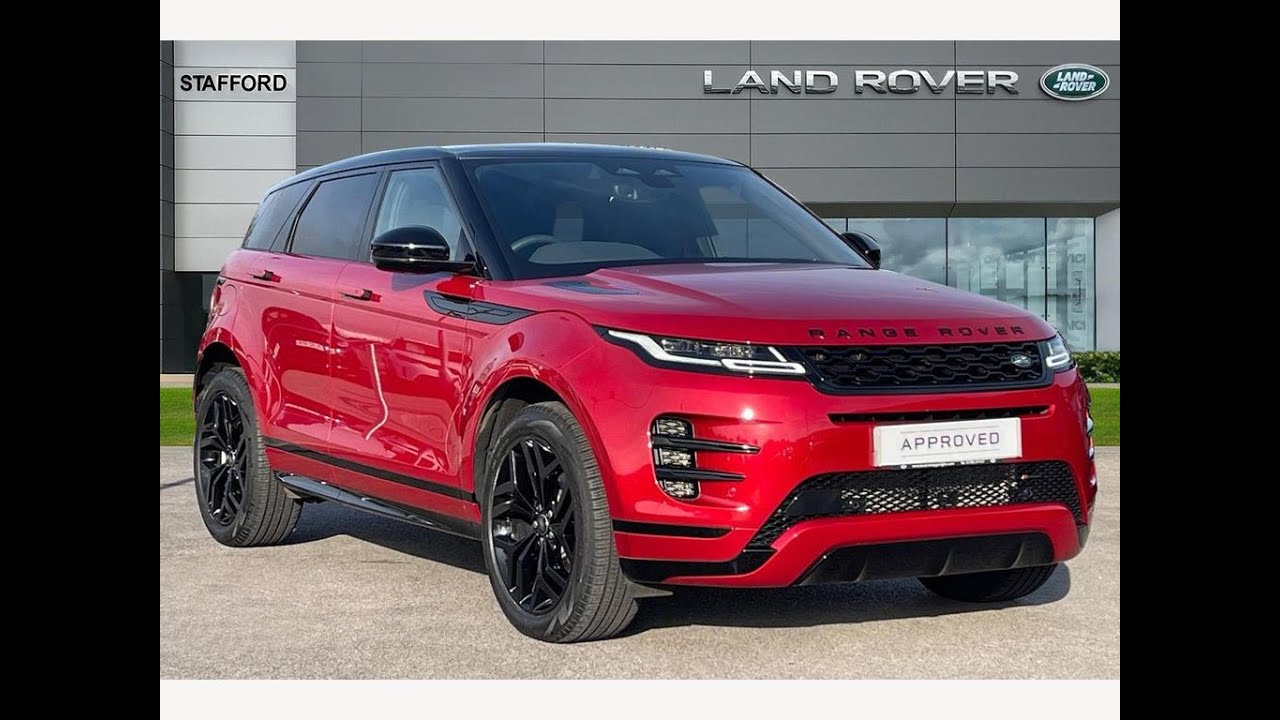 Used Land Rover Range Rover Evoque P300E Evoque Edition at Stafford ...