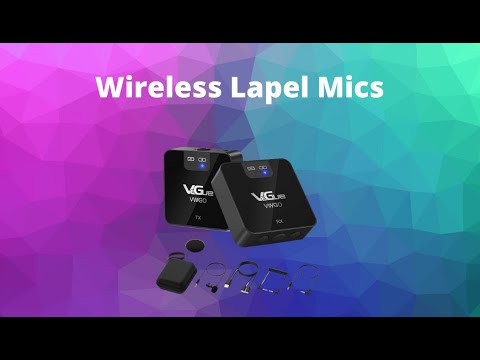 Portable Battery Powered Wireless Lapel Mic for Recording - YouTube