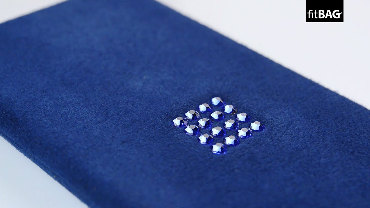 fitBAG Pop Series with Swarovski® Crystals - Blue Tile - YouTube