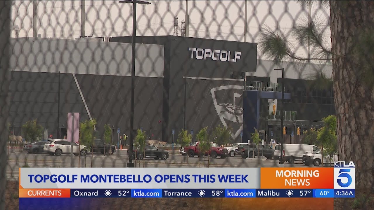 Topgolf opening new Southern California location - YouTube