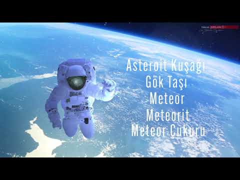 Asteroit Kuşağı, Gök taşı, Meteor, Meteorit ve Meteor çukuru