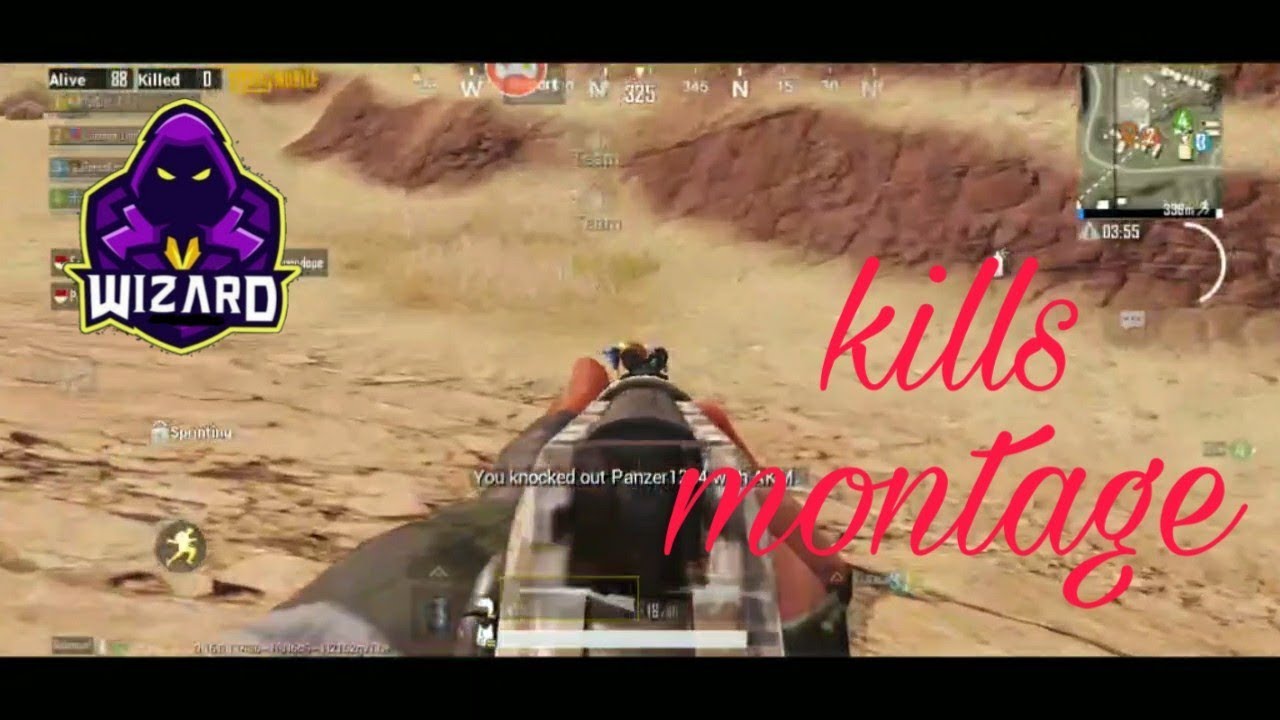 Legends never die PUBG MOBILE WIZARD kills montage - YouTube