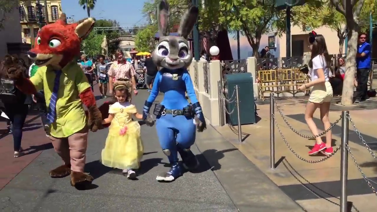 Have you seen this? ZOOTOPIA in the streets - YouTube