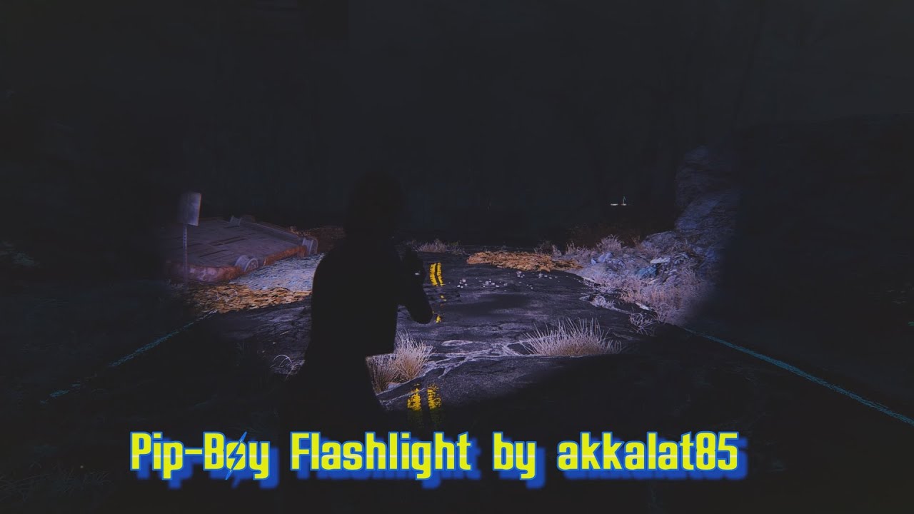 Fallout 4 mods - Pip boy flashlight with Photorealistic Commonwealth ...
