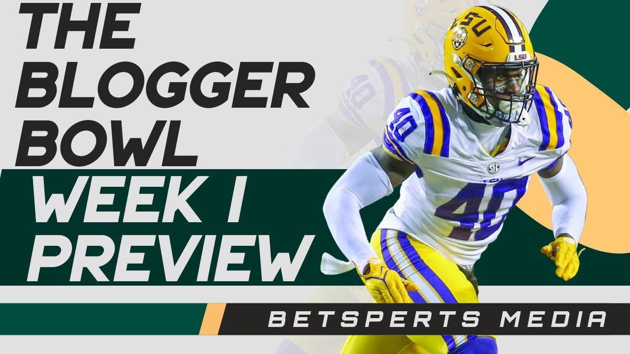 Blogger Bowl - College Football Week 1 Preview | Game of the Year ...