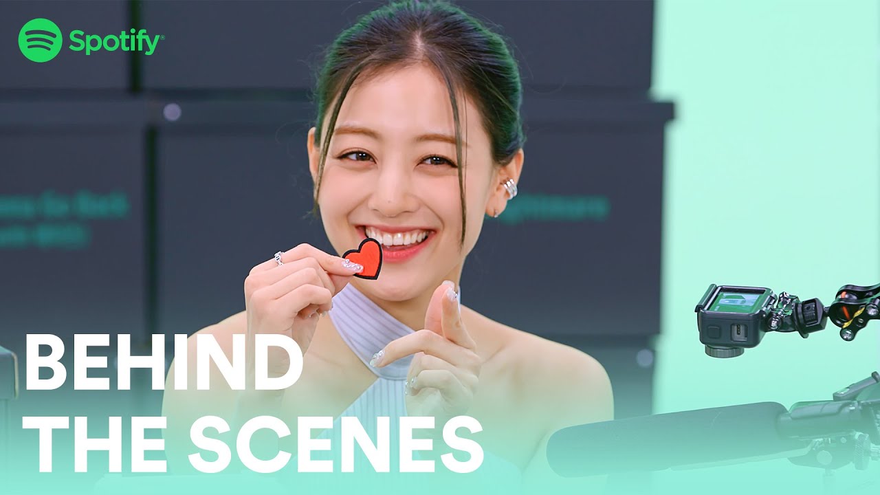 JIHYO on set with Spotify | Behind the Scenes (Full) - YouTube