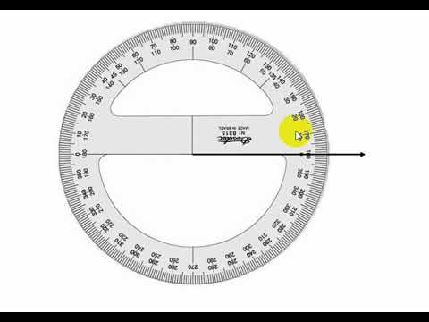 Como Usar Transferidores de 360° e 180° - Guia Completo para Medir ...