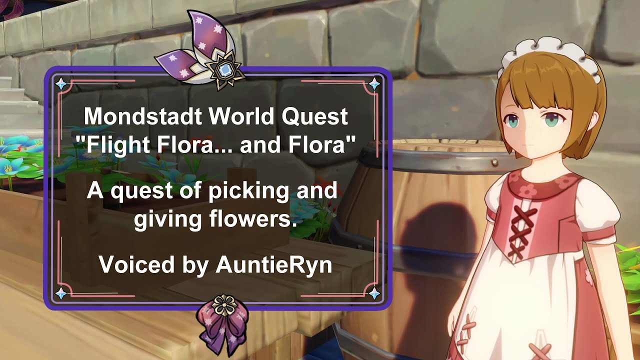 Flight Flora...and Flora - Mondstadt Quest | Fan Voice Over【Genshin ...