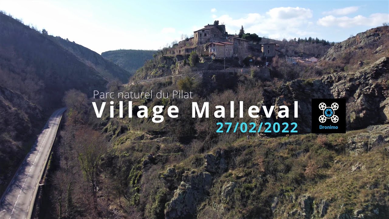 Village médiéval de Malleval et Saut de Lorette sur l'Eparvier, parc ...