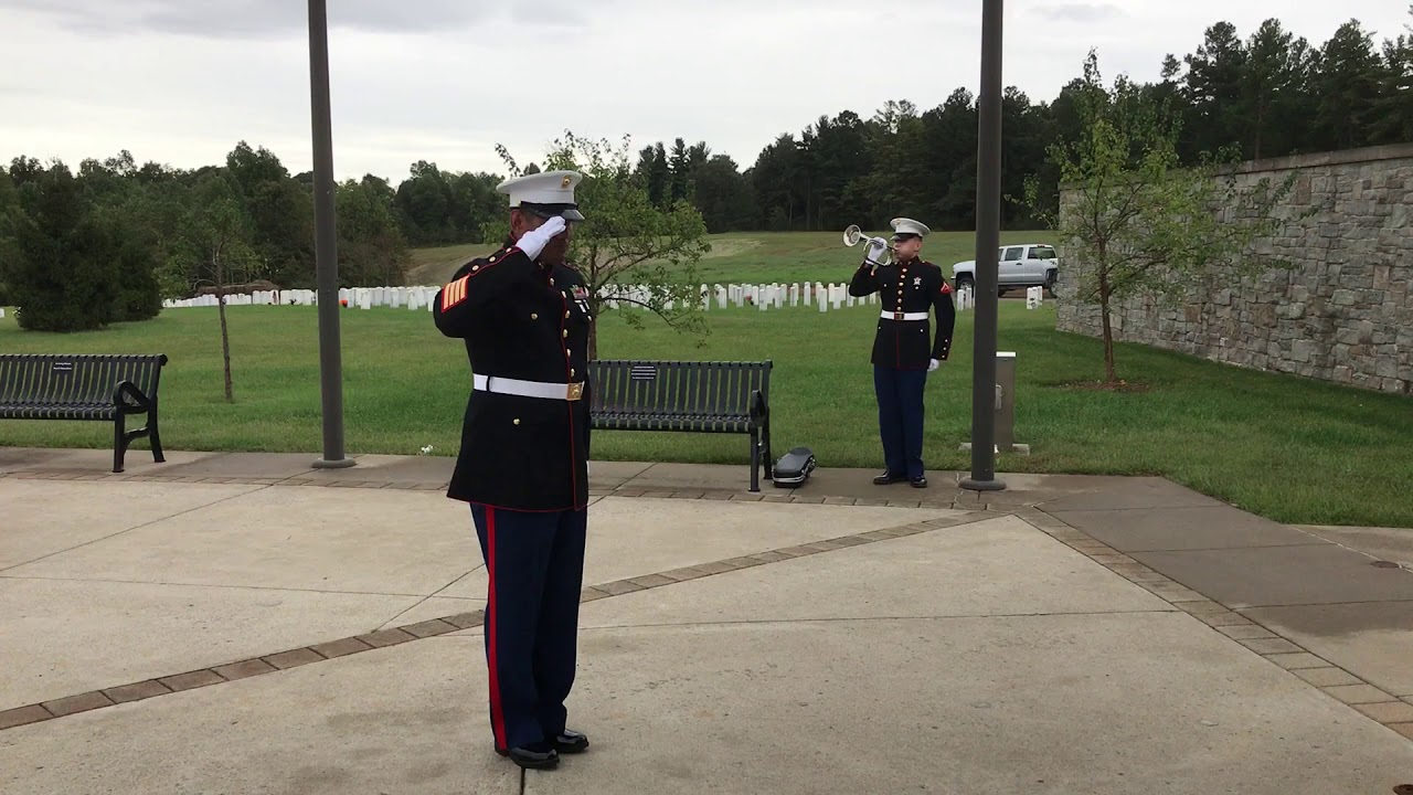 Honor Guard 21 Gun Salute Taps - YouTube