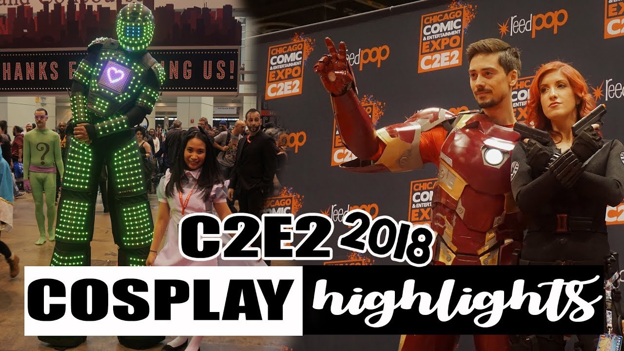 C2E2 2018 cosplay highlights and competition - YouTube
