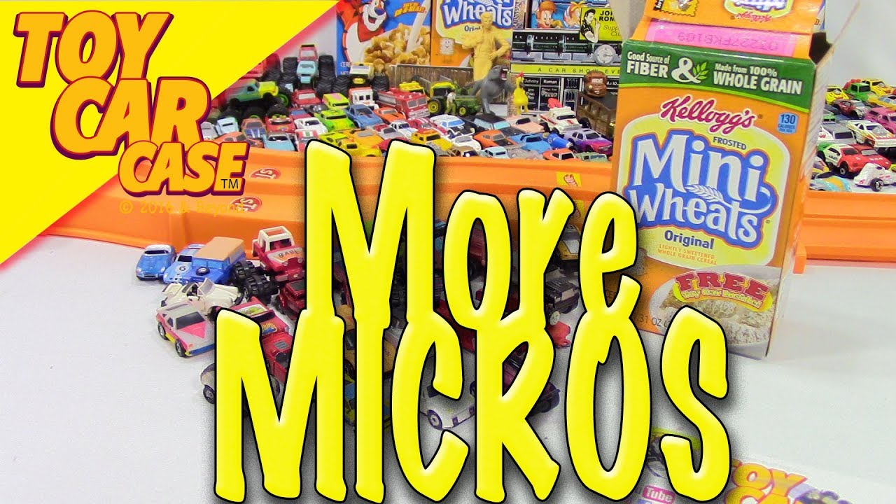 Micro Machines Kelloggs Mini Cereal Box #10 Toy Car Case - YouTube