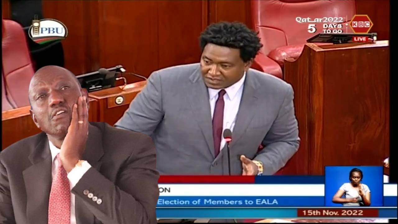 STOP TAXING KENYANS TO TAKE CHOPERS TO LAUNCH USELESS PROJECT"ANGRY SEN ...