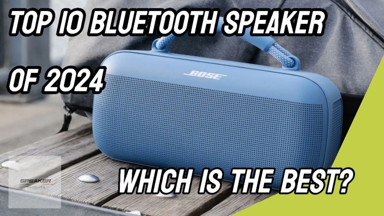 Top 10 bluetooth speakers of 2024 | Ranking - YouTube
