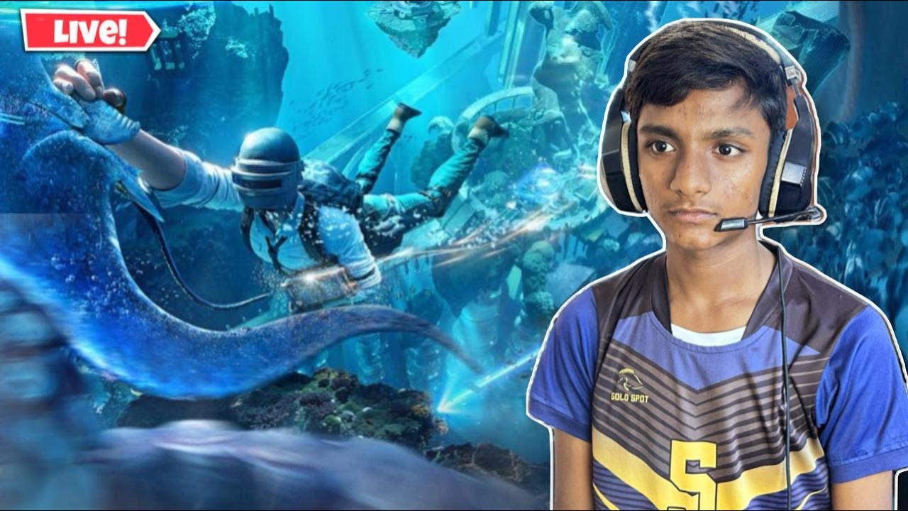 14 years old boy bgmi live streaming boom baam - YouTube