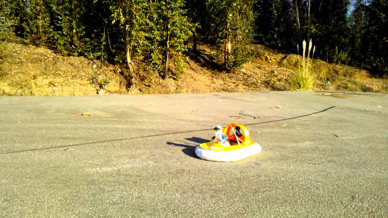 my kid driving the cyclone, my rc nitro hovercraft, rc model racing ...