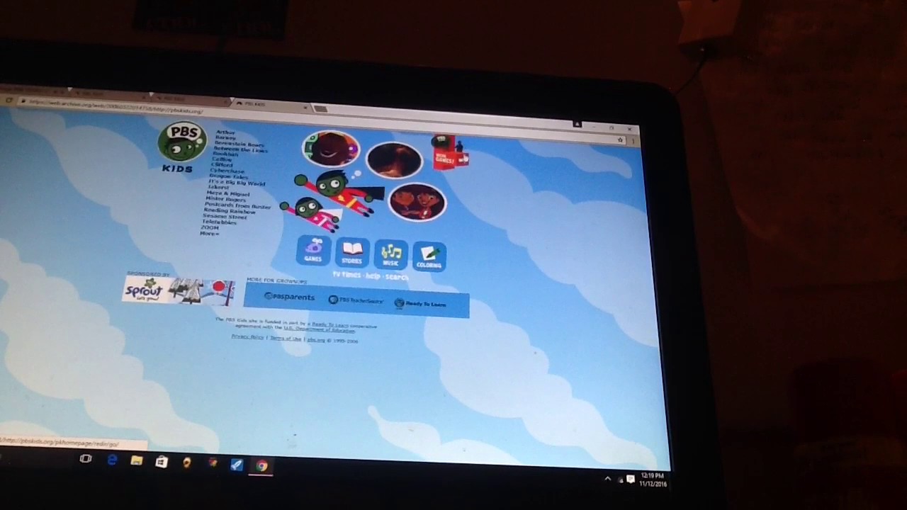 Pbs kids web 3 - YouTube