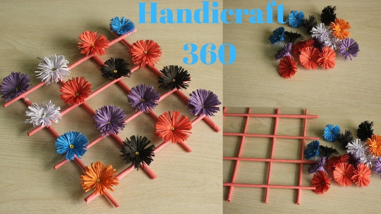 Handicraft with paper | Paper craft wall decoration | Diy Wall ...