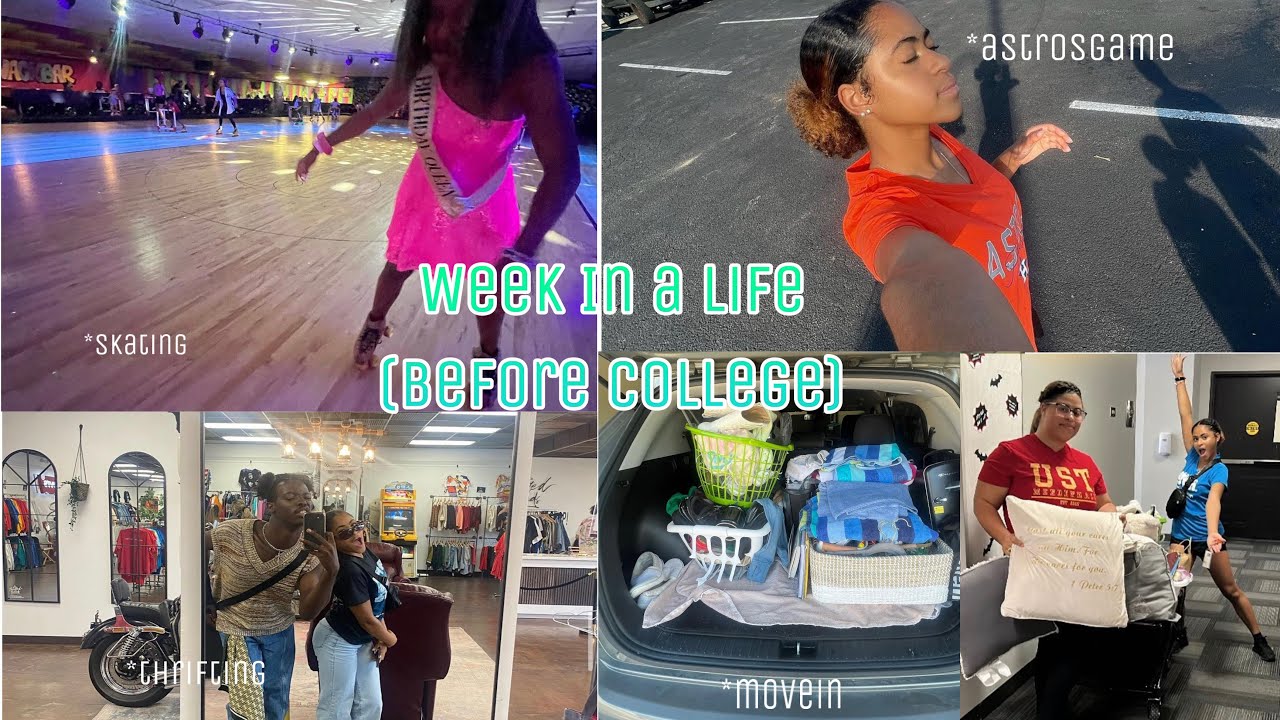 Week in a Life (before college) - YouTube