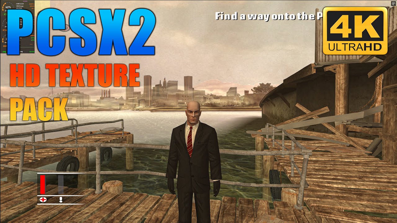 Hitman Blood Money - ( PCSX2 4K ) | HD TEXTURE PACK | Playable ️ | PS2 ...