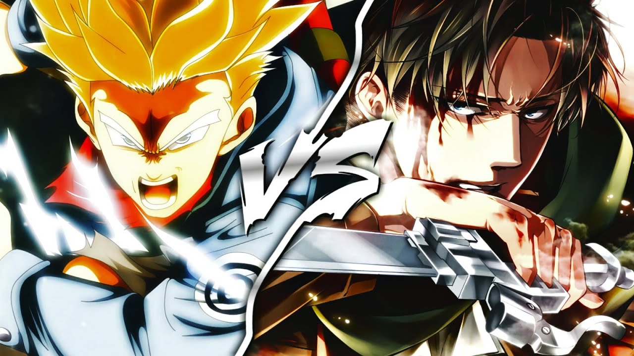 TRUNKS VS LEVI ACKERMAN || RapVersus#12 || Ddraig Ft. Effexer (Prod ...