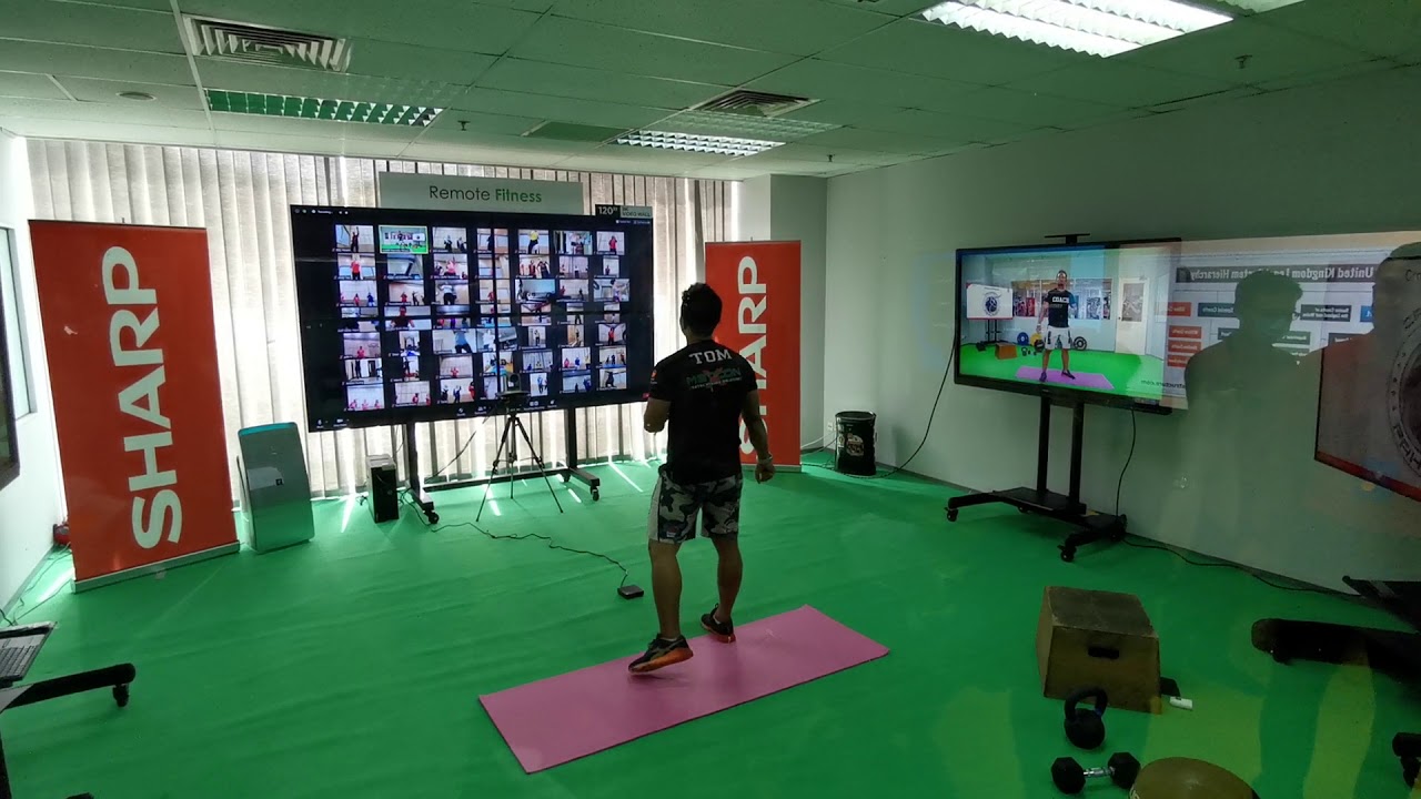 SHARP's Interactive Whiteboard - YouTube