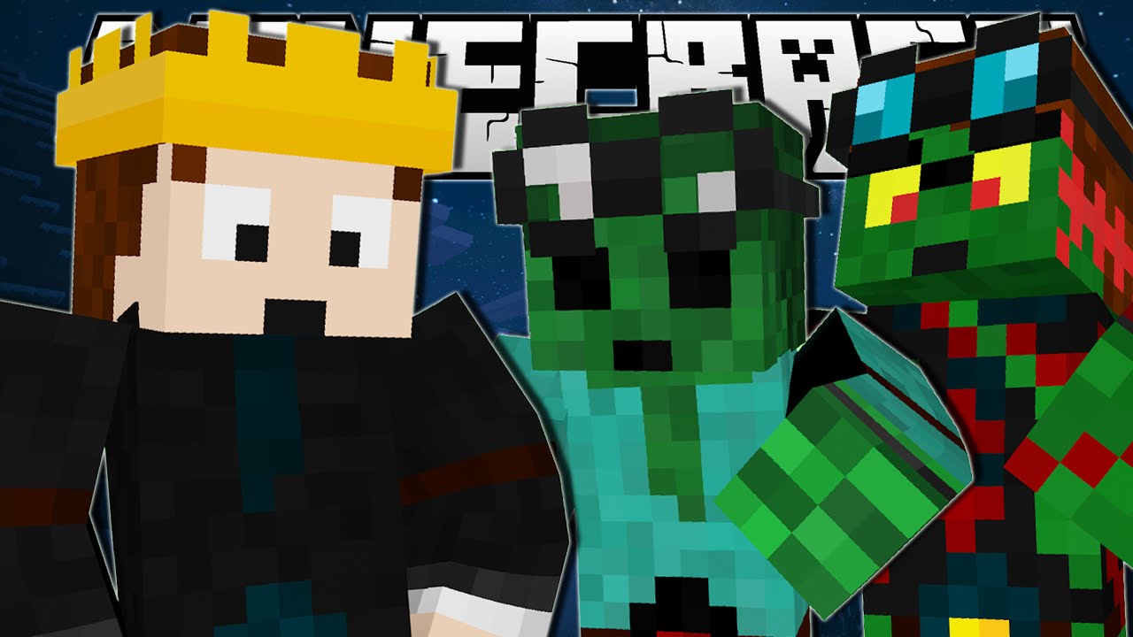 Minecraft | THE MONSTER KING!! | Monster Maze Minigame - YouTube