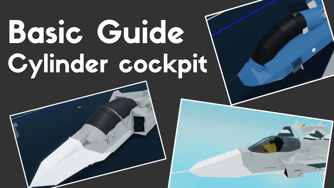 Basic Cylinder Canopy Guide | Roblox Plane Crazy - YouTube