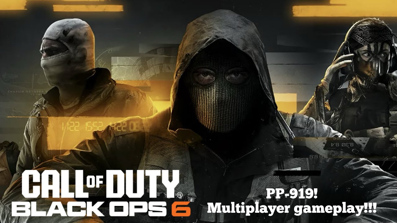 CALL OF DUTY: BLACK OPS 6 MULTIPLAYER I WENT HAM ON NOOBS! WITH PP-919 ...