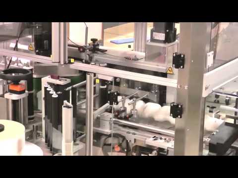 Quadrel Labeling PET High Speed ProLine Vertical Roller Labeling System ...