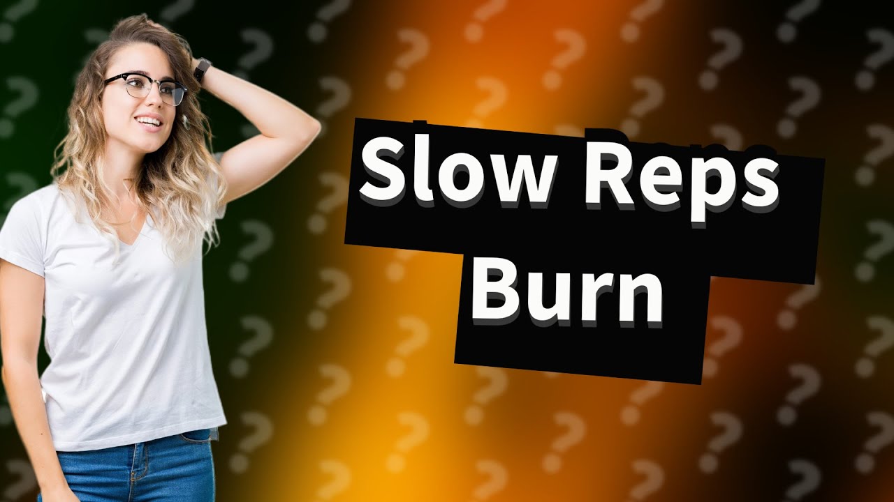 Do slow reps burn fat? - YouTube