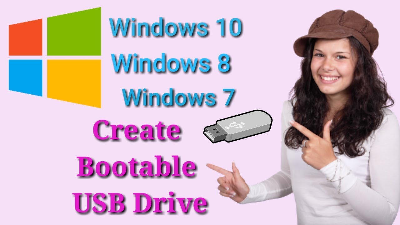 How to make a Bootable USB flash drive using Command Prompt-2018 - YouTube