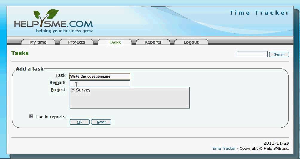 How to track time easily with the Project Time Tracker - YouTube