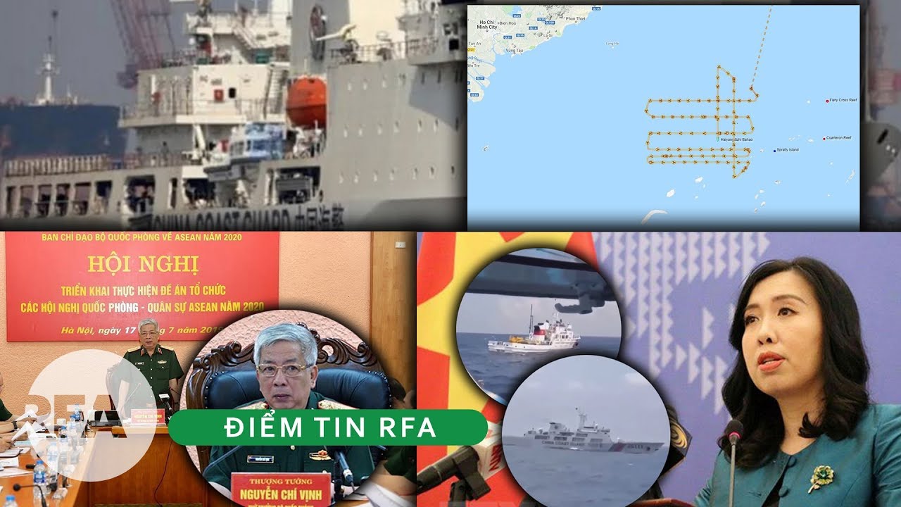 Điểm tin RFA | Cập nhật tình hình căng thẳng tại Biển Đông - YouTube