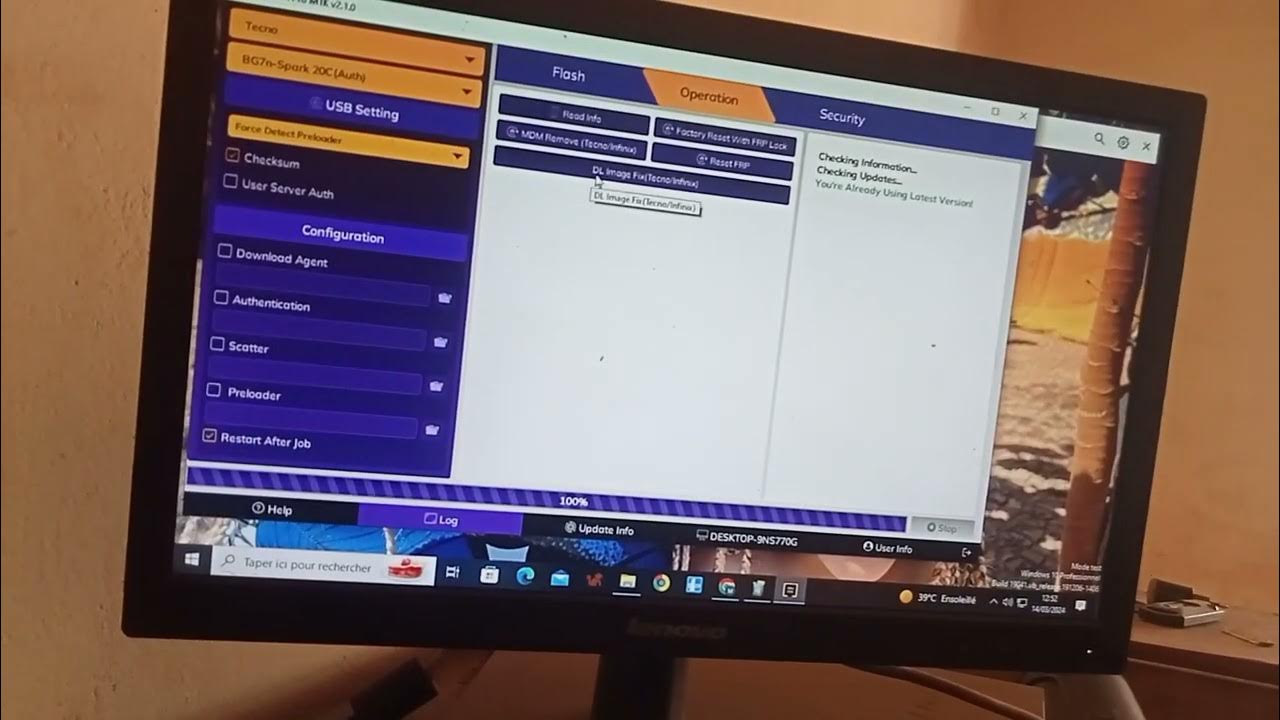 tecno tecno BG7 MDM REMOVE - YouTube