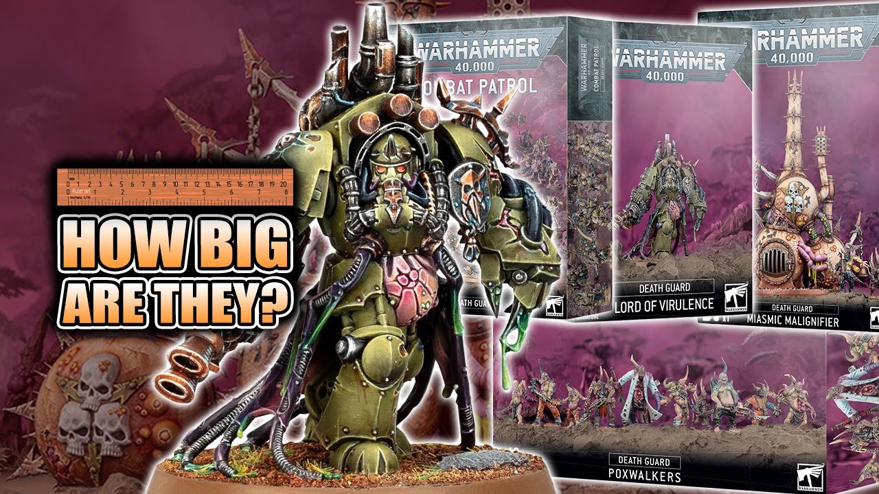Death Guard Lord Of Virulence Miasmic Malignifier Combat Patrol