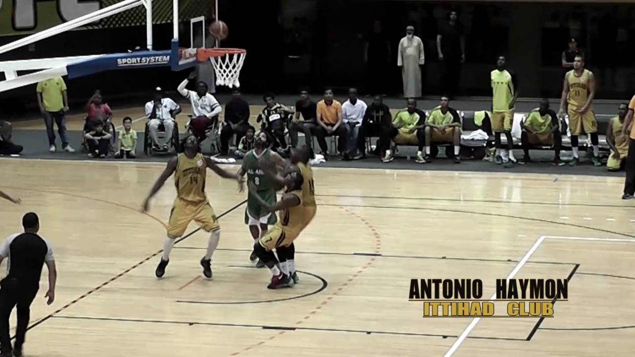 Antonio Haymon Ittihad Club Basketball - YouTube