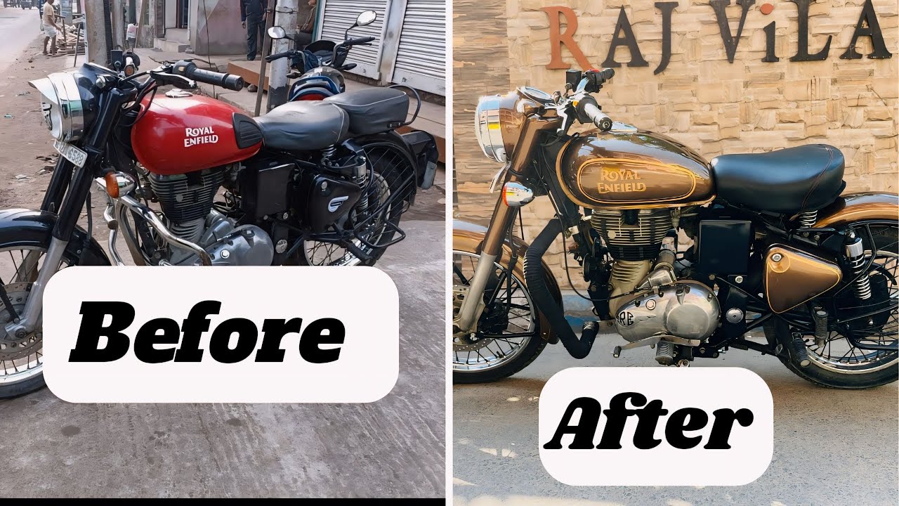 Classic 350 Modified | Royal Enfield Classic 350 Full Modifications ...